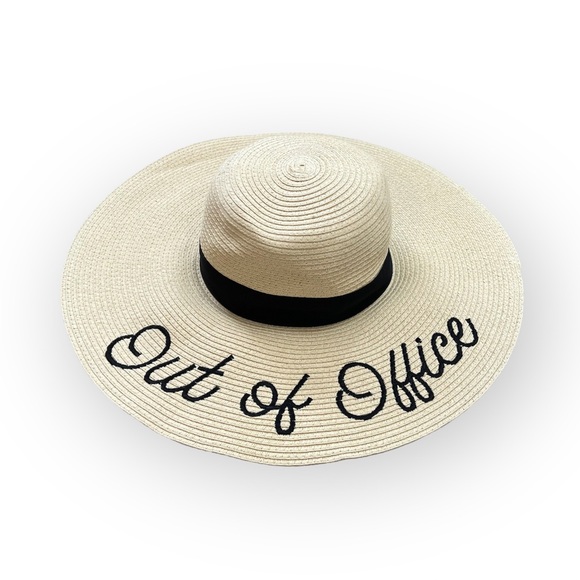 Serra | Accessories | Out Of Office Embroidered Floppy Sun Hat | Poshmark